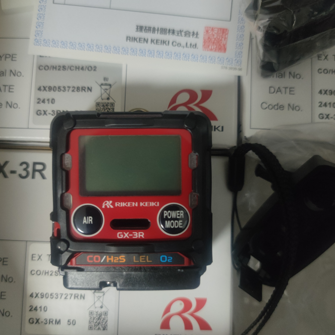 RKI GX-3R GasWatch 3 GX-Force GX-3R Pro کوچکترین مانیتور گاز 4
