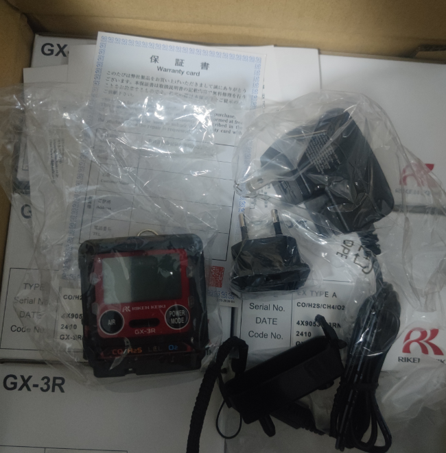RKI GX-3R GasWatch 3 GX-Force GX-3R Pro کوچکترین مانیتور گاز 4